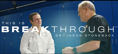 This is BREAKTHROUGH, Dr. Jason Stoneback